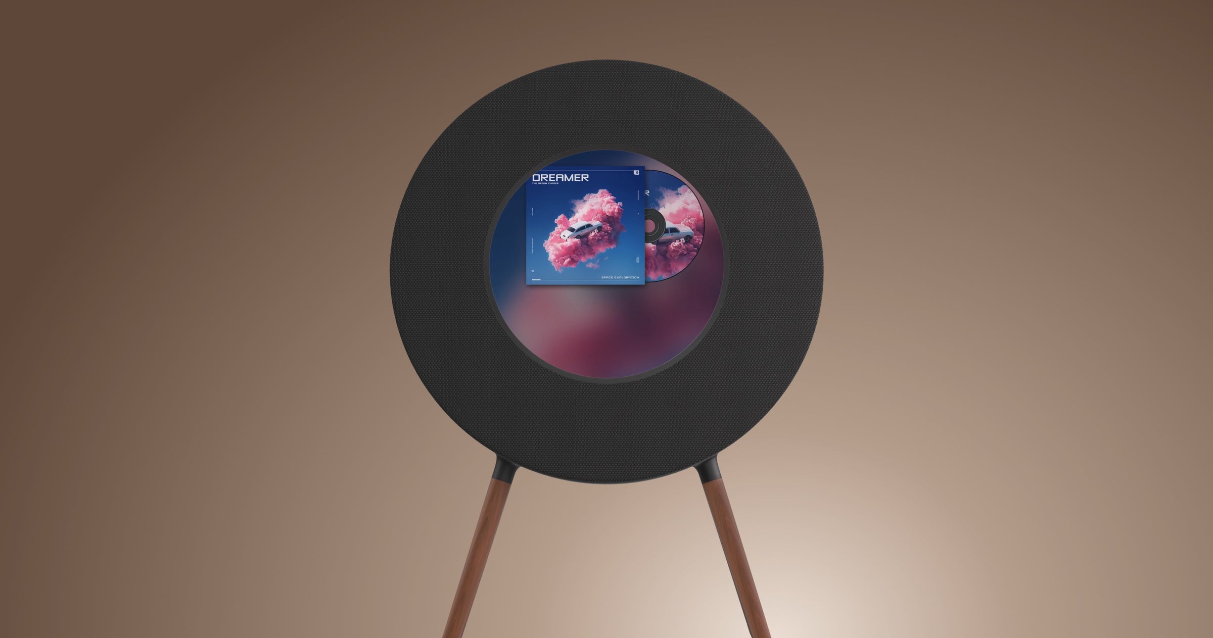 MorningBlues Record R1 Smart Speaker – Audio Lyrics Display & Hi-Fi ...