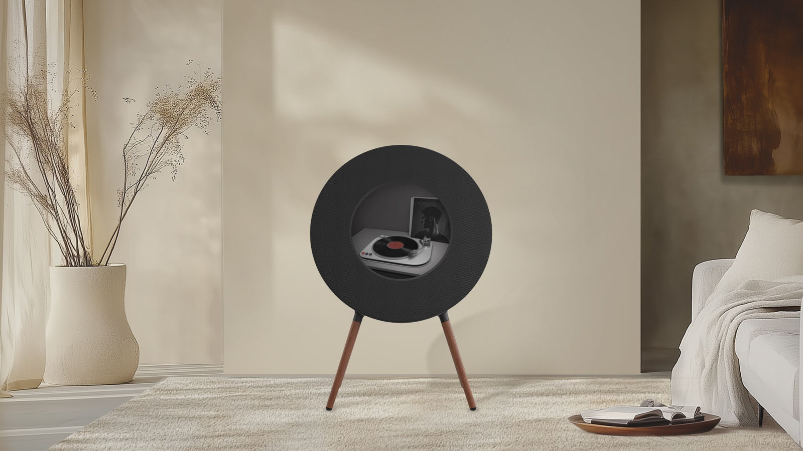 MorningBlues Record R1 Smart Speaker – Audio Lyrics Display & Hi-Fi ...