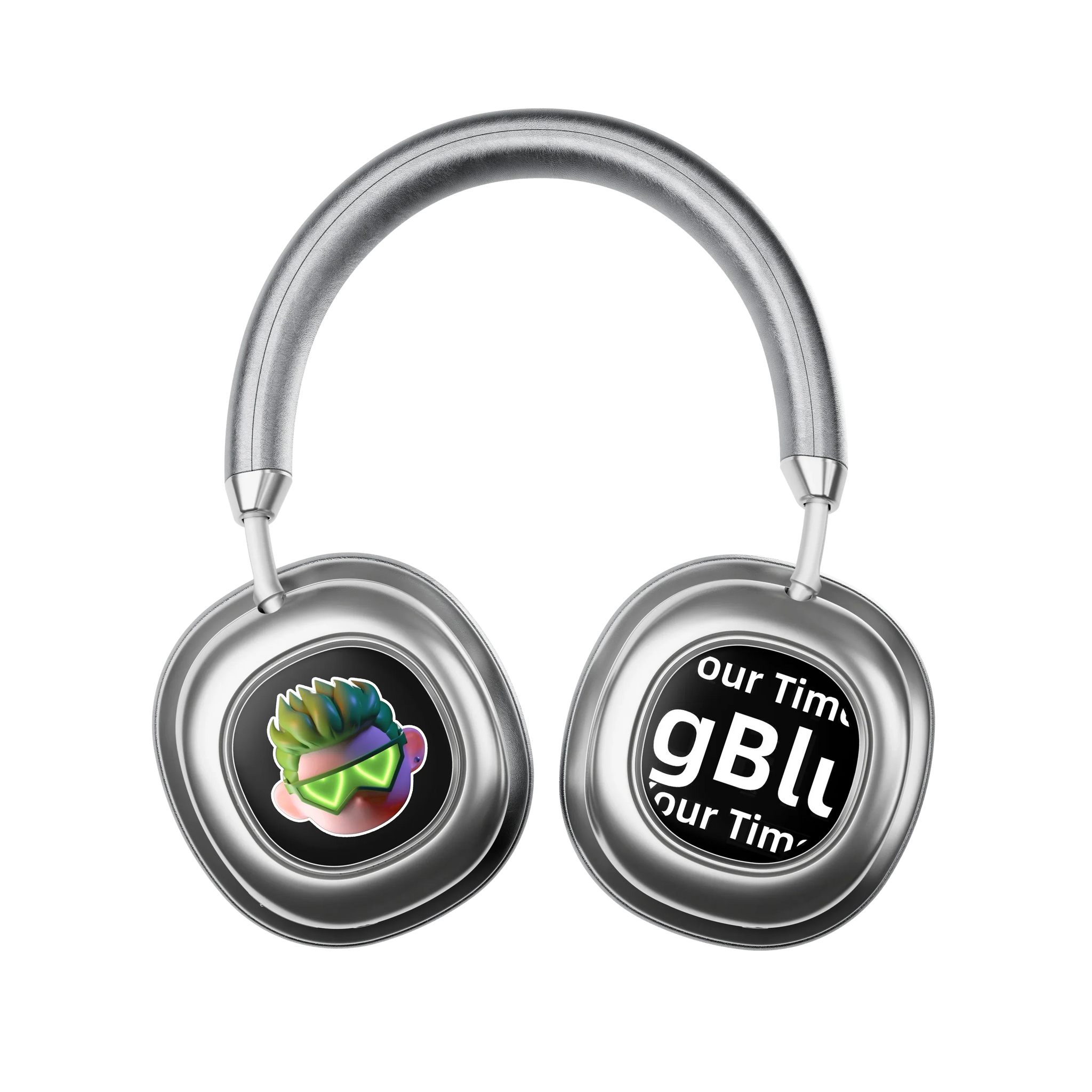 MorningBlues Headphones with OLED Screen,NFC,Noise-cancelling-VWS X1